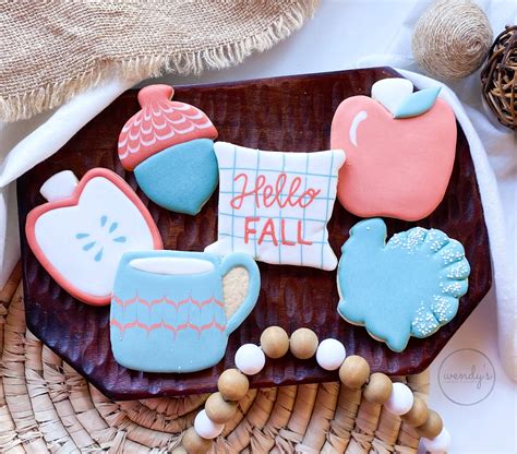 Hello Fall Cookie Decorating Class Facebook Wendys Cookie Studio