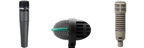 What Is A Microphone Mic Types Examples And Pictures