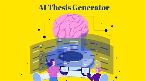 Top Ai Thesis Generators For Academic Excellence Updf