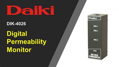 Digital Permeability Monitor Youtube