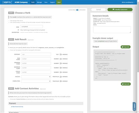 getting started xapi ly guide