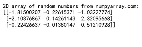 Mastering NumPy Random Normal Distribution A Comprehensive Guide