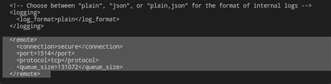 Installation From Sources Dont Enable Remote Syslog By Default Issue