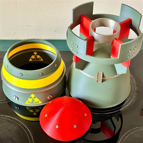 Fallout Mini Nuke Ams 4 Color Print Remixed By Faran3d Makerworld