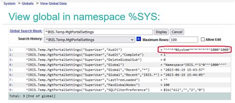 How Do I Reset The View Audit Database Page When It Returns A Blank Page