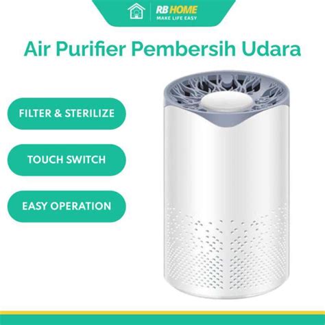 Promo Air Purifier Pembersih Udara Ruangan Anti Virus Dan Bakteri
