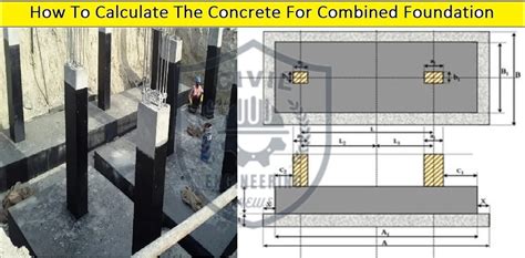 How To Calculate The Concrete For Combined Foundation