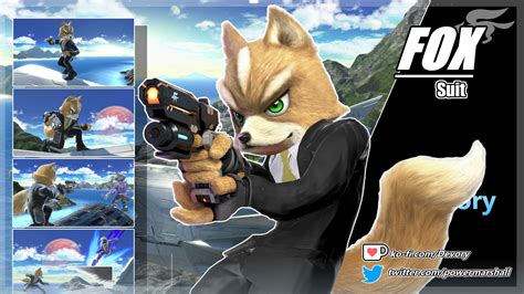 Suit Fox Mod For Super Smash Bros Ultimate Ssbu Mods