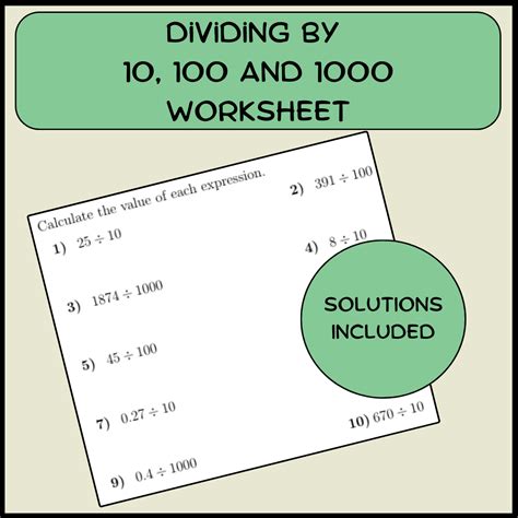 Binary To Decimal Worksheet