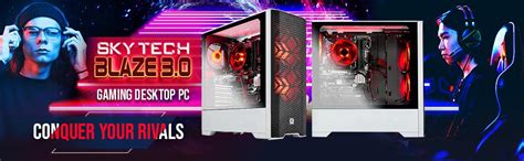 Amazon Skytech Blaze Gaming PC Desktop AMD Ryzen X GHz RTX GB GDDR