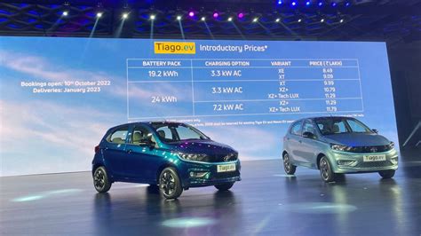 Tata Tiago Ev Launched In India At Rs 849 Lakh Car News The