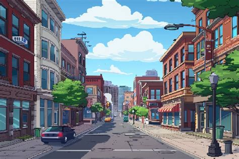 City Backgrounds 2d Environments Unity Asset Store