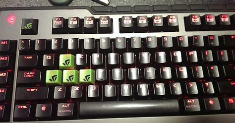 Got My New Nvidia Keys On But It Feels So Weird Not To Have Wasd Imgur