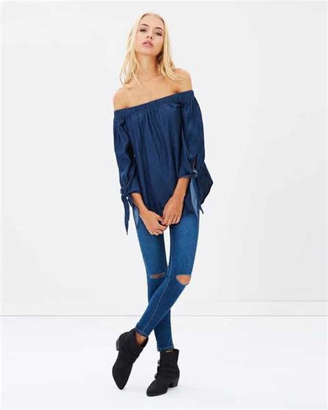 22 Stylish Ladies Jeans Top Design Images Sheideas