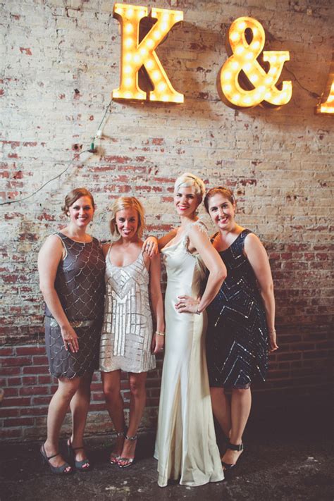 1920s Speakeasy Themed Brooklyn Wedding 100 Layer Cake