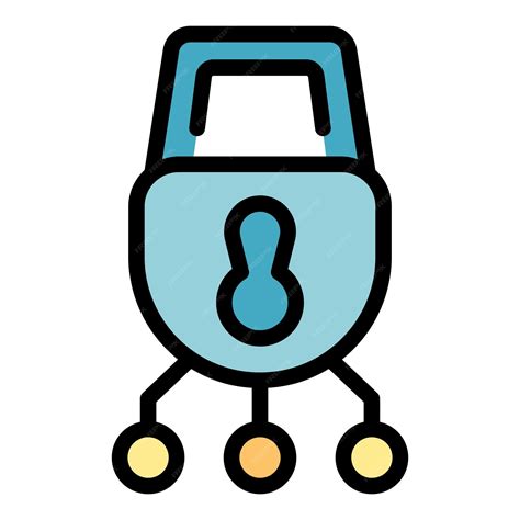 Premium Vector Safety Password Icon Outline Safety Password Vector Icon Color Flat Isolated