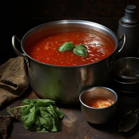 Premium Photo Gazpacho Chilled Tomatobased Vegetable Soup
