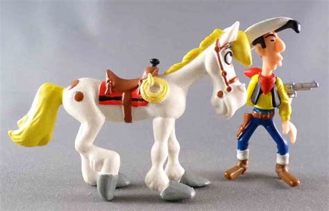 Lucky Luke Plastoy Pvc Figure Lucky Luke Lucky Luke Shooting In His