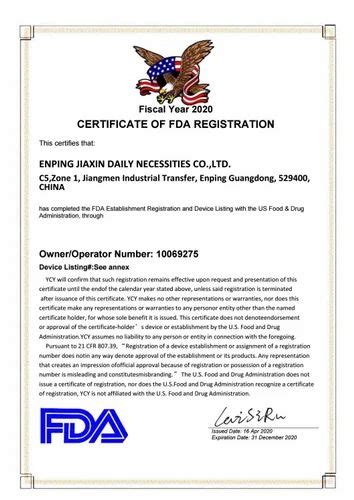 Fda Registration Service At ₹ 6000 Certificate In New Delhi Id 2850898607833