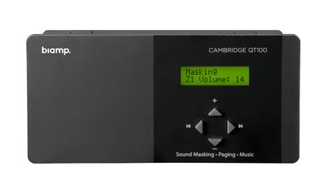 Qt 100 Sound Masking Sound Masking From Biamp