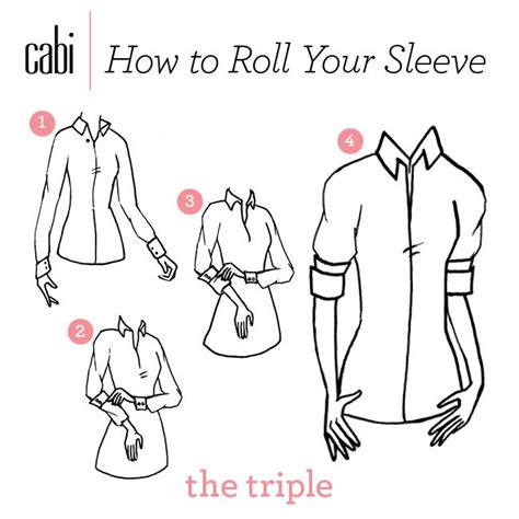 A Rolled Sleeve Is An Easy Way To Achieve A Highly Stylized Look Cabi Cabi Clothes My Style