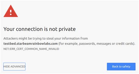 The Version Of My Website Is Insecure Nonsense Stardust
