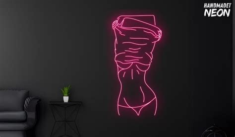 Sexy Neon Sign Bold And Bright Customizable Option Handmadet