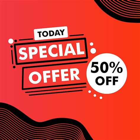 Oferta especial de cartaz para promoção de venda isso pode ser usado em site banner ou black