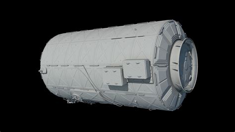 High Quality D Model Destiny Iss Module D Model Cgtrader