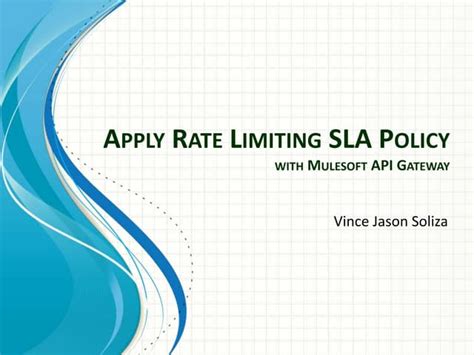 Rate Limiting Sla Based Policy Pptx Cloud Computing Internet