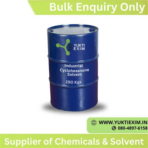 Industrial Cyclohexanone Solvent At ₹ 135 Kg C6h10o In Vasai Virar Id 2851743103433