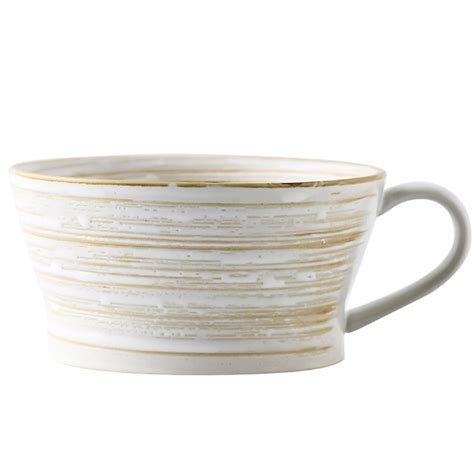 Water Drinking Cup Ceramic Brushed Mug Microwave Ramen Snack Porcelain