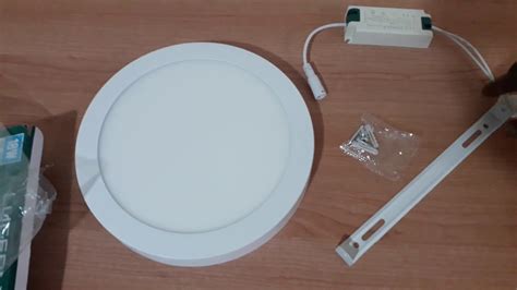 como instalar lampara led lucerna en techo facil superficie
