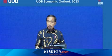 Jokowi Prediksi Ekonomi Indonesia Tumbuh 5 4 6 Persen Pada Kuartal III 2022
