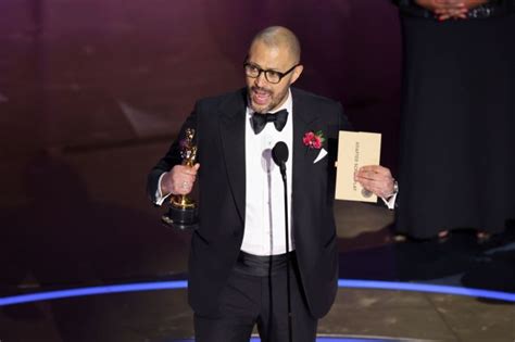 Cord Jefferson Challenges Hollywood Oscars Acceptance Speech