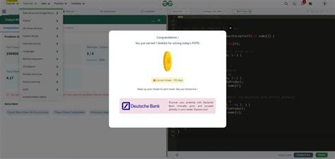 Sunny Gupta On Linkedin Geekstreak2024 Geeksforgeeks