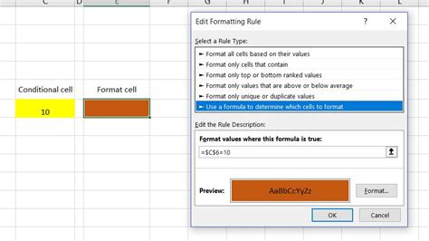 excel conditional formatting based on a formula youtube riset