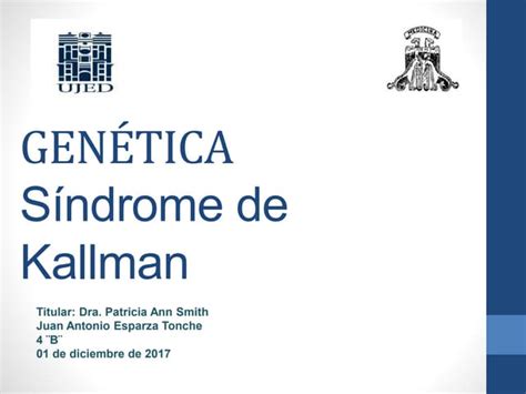 Síndrome De Kallman Pptx