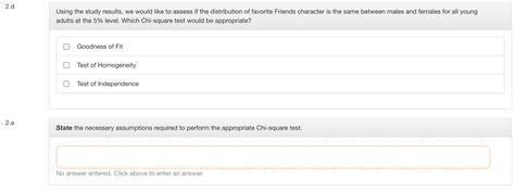 solved use the given information to answer subquestion 2 d