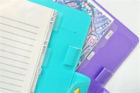 How To Print And Cut Labels For Your Planner Tab Dividers Planning Inspired