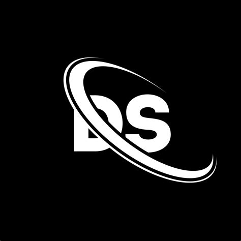 Ds Logo D S Design White Ds Letter Ds Letter Logo Design Initial Letter Ds Linked Circle