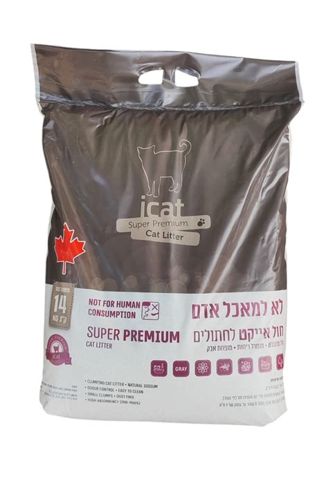 חול סופר פרימיום מתגבש לחתולים אייקט אמזונס