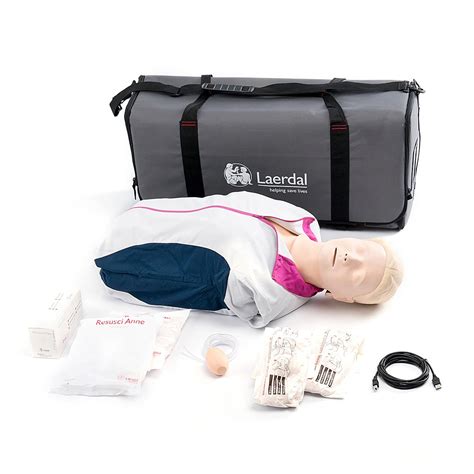 Resusci Anne Qcpr Halvkropp Hlr Docka Komplett Paket