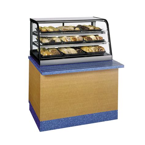 Federal Industries Cd4828ss Signature Series 47 Black Self Serve Countertop Dry Bakery Display Case