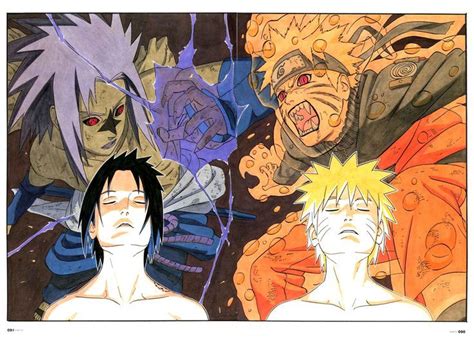 Naruto Shippuden Scan Couleur Sasuke De Naruto Shippuden Naruto