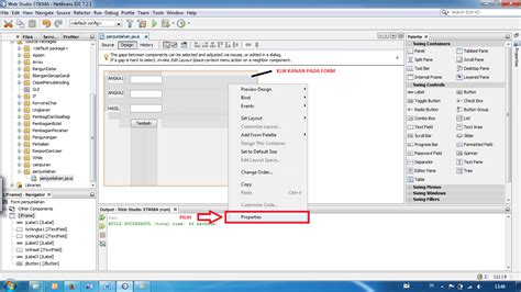 Contoh Program Penjumlahan Java Netbeans Materi Java Pemula