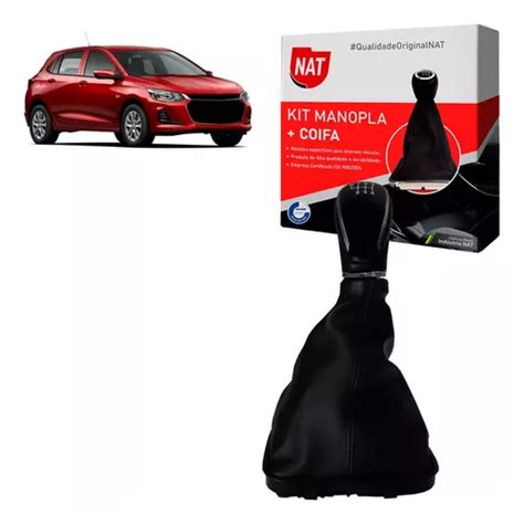 Kit Coifa De Cambio Manopla Bola Onix Plus 6 Marchas 020 023