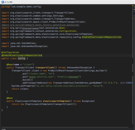 急急急springboot data整合es用户名密码认证无法注入bean 搜索客搜索人自己的社区