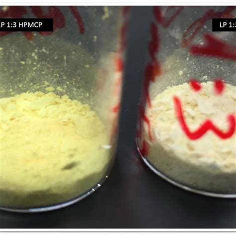 Color Differences In Lapatinib Solid Dispersions With Hpmcp And Hpmc E3 Download Scientific