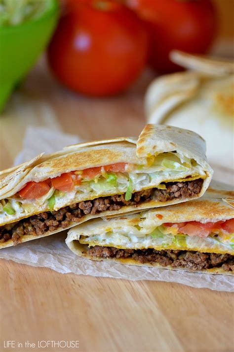Taco Bell Crunchwrap Supreme Copycat